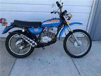 SUZUKI 1974-suzuki-ts125-duster-motorcycle-blue-only-1542-miles-1-owner ...