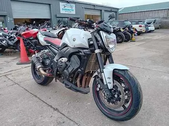 yamaha fazer white red