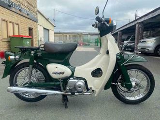 HONDA 1999-jdm-honda-little-cub-c50-in-dark-green Used - the parking ...