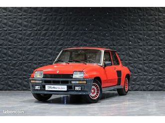 RENAULT R5 renault-r5-turbo-2-parfait-etat-carnet-et-notice-d'origine ...