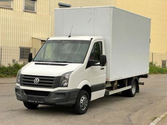 VOLKSWAGEN CRAFTER volkswagen-crafter-pritsche-50-lang-l3-koffer ...