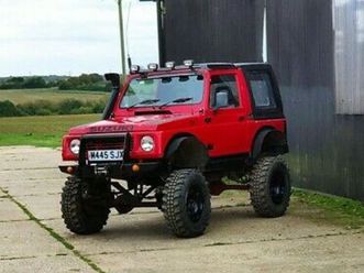 SUZUKI SAMURAI suzuki-sj-samurai-4x4-apos-monster-red-apos-modified ...