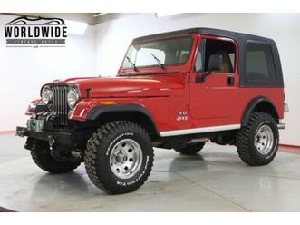 JEEP CJ7 5-0l-v8-swap-5-speed-manual-hard-top-disc-brakes-ps-pb-4x4 ...