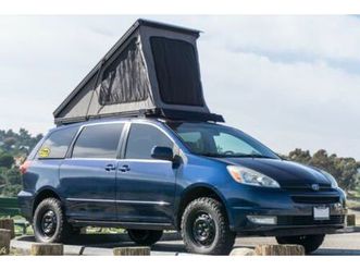 TOYOTA SIENNA lifted-pop-top-camper-van-toyota-sienna-low-miles-clean ...