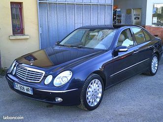 MERCEDES CLASSE E mercedes e500 w211 v8 306cv elegance luxe 161000km ...