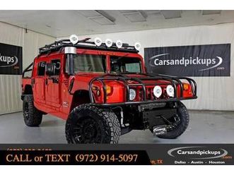 HUMMER H1 1995-am-general-hummer-h1-hard-top-ram-ford-chevy-diesel-lifted-4x4 occasion - Le Parking