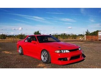 NISSAN SKYLINE nissan-r32-skyline-gtst-caged-road-legal-drift-car-jdm ...