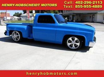 CHEVROLET C10 blue-1980-chevrolet-c10-stepside-pro-street-custom-built ...