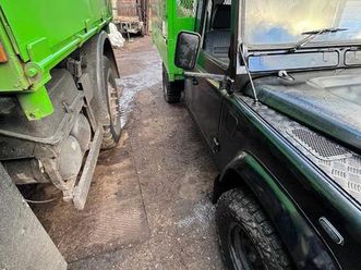 LAND ROVER DEFENDER defender-130-tipper-td5-2006-removable-highside-4x4 ...