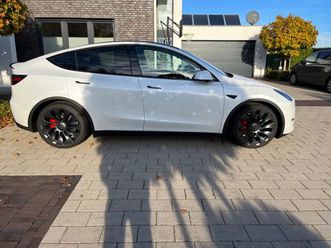 TESLA MODEL Y tesla-model-y-performance-mwst-ausweisbar-ab-21-12 Used ...