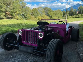 Modified Jeep Rat Rod