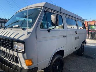VOLKSWAGEN TRANSPORTER 1990-vw-vanagon-westfalia-camper-4-speed-low ...