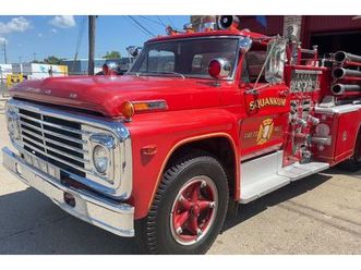 FORD F700 1969-ford-f-700-hahn-pumper-firetruck occasion - Le Parking
