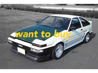 TOYOTA COROLLA wtb-ae86-cars-trucks-city-of-toronto-kijiji occasion ...