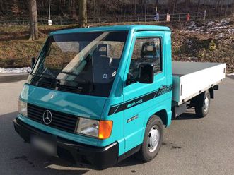 MERCEDES MB100 mercedes-mb-100-d-l55-pritsche-78-000km-neuaufbau ...