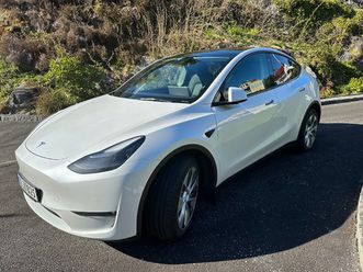 TESLA MODEL Y model-y-158kw-long-range-stroken-bil-lav-km-stand ...