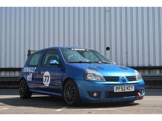 RENAULT CLIO road-legal-track-car-renault-clio-172-cup-58-000-miles ...