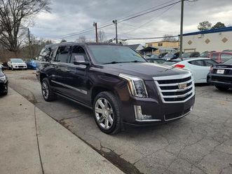 Purple Cadillac Escalade