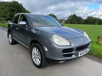 PORSCHE CAYENNE 2003-porsche-cayenne-4-5s-v8-auto-fsh-ulez-2keys-tan-leather-px-deli occasion ...