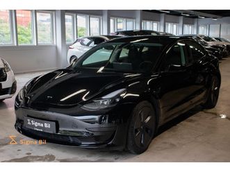 TESLA MODEL 3 standar-plus-bluetooth-isofix-dab-acc-ryggekamera-navi ...