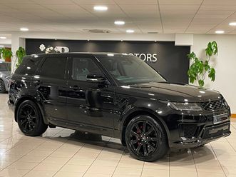 LAND ROVER RANGE ROVER SPORT p400e-hse-dynamic-black-edition-huge-spec ...