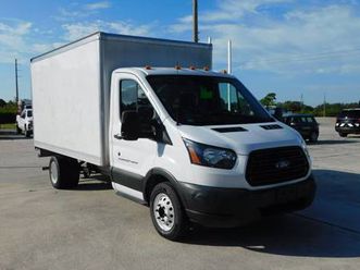 FORD TRANSIT 2018-transit-t350-box-van-dually-with-ramp-103k-miles ...