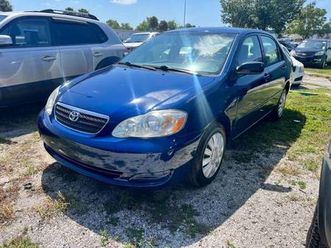 blue 2008 corolla