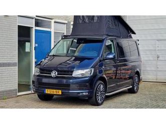 VOLKSWAGEN TRANSPORTER volkswagen-transporter-t6-buscamper-slaaphefdak ...