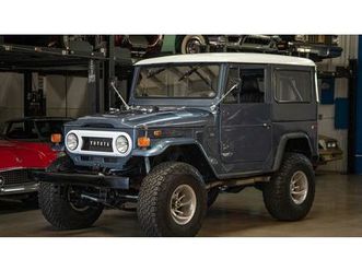 TOYOTA LAND CRUISER 1972 toyota landcruiser fj40 custom 383 v8 4wd suv ...