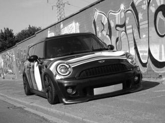 Bagged Mini Cooper